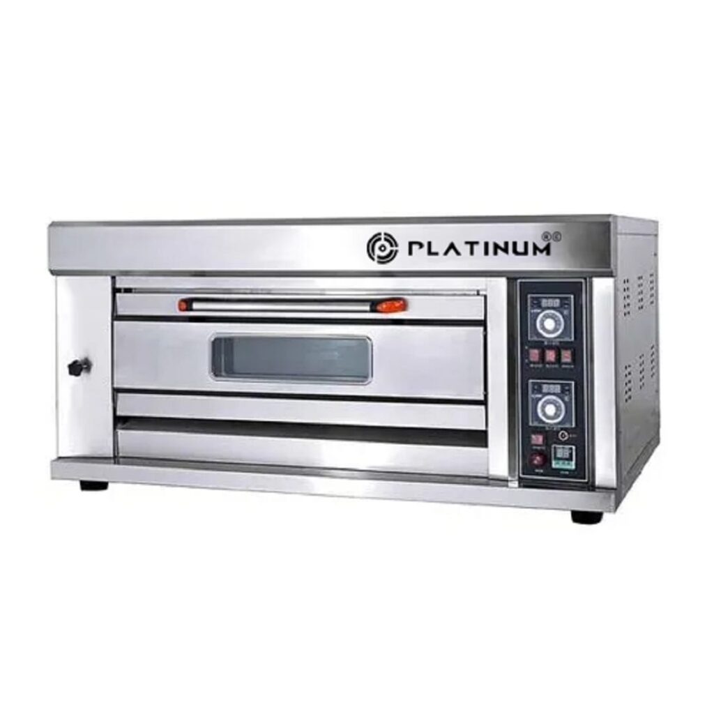 1 Deck 1 Tray Gas Deck Oven | Platinum Flour Mill