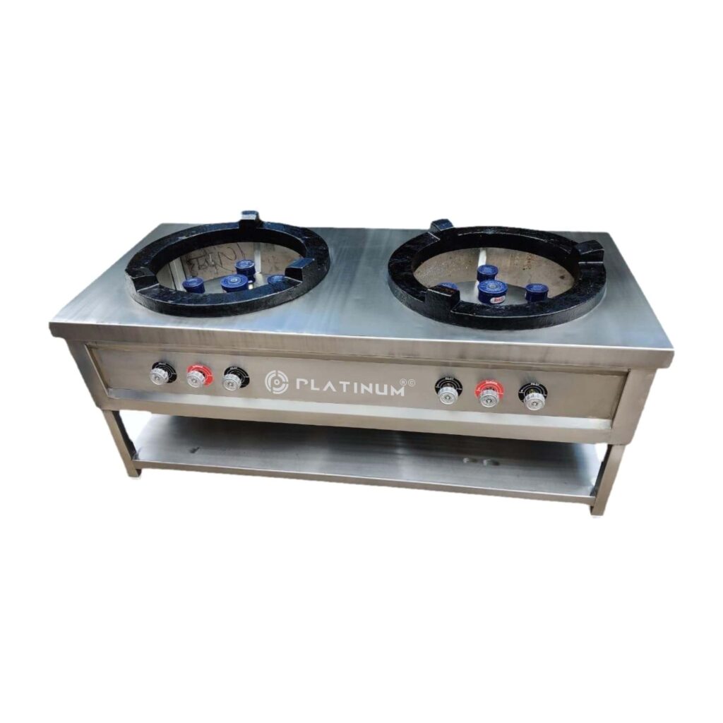 2 Burner Stock Pot Range | Platinum Flour Mill