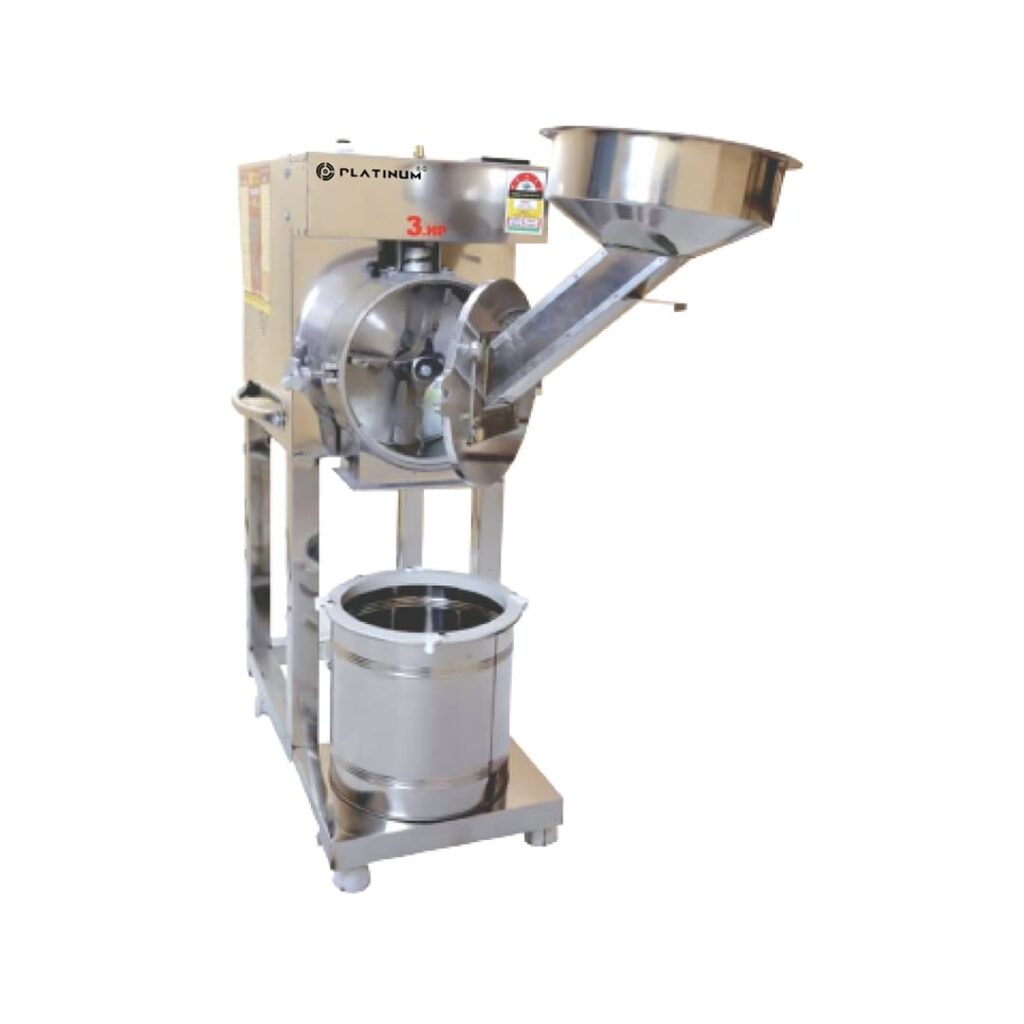 3HP 2In1 SS Fully Automatic Pulverizer | Platinum Flour Mill