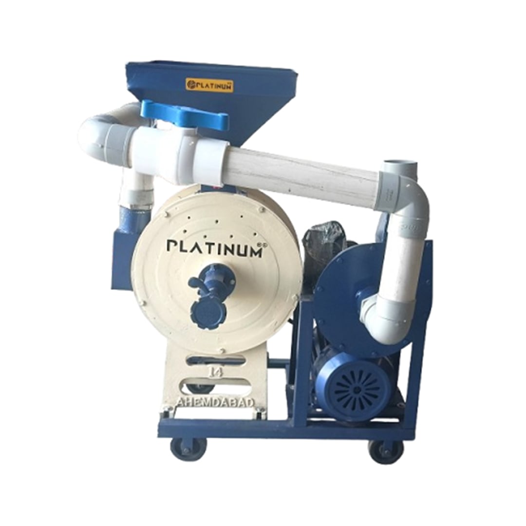 3 HP Mini Dal Mill With Aspirator | Platinum Flour Mill